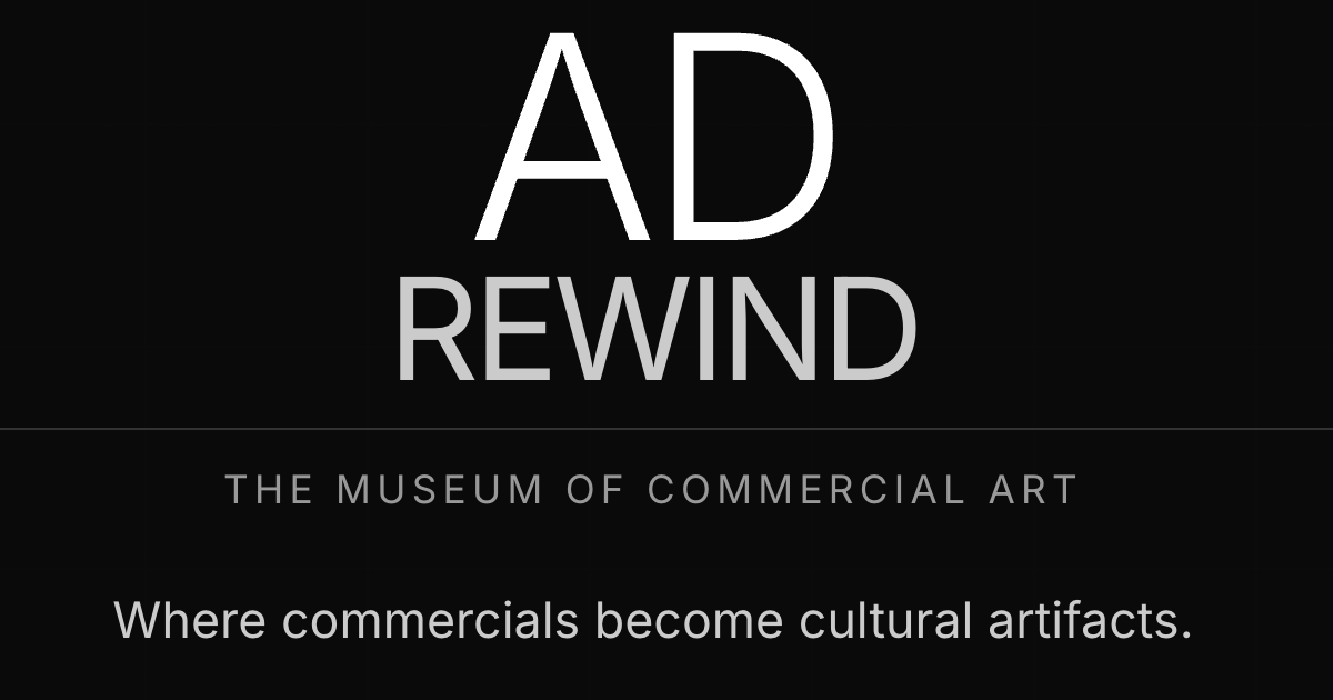AD REWIND - The Museum of Commercial Art